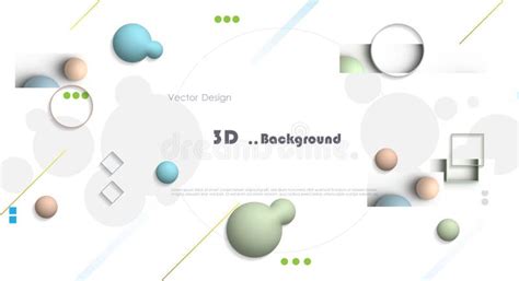 Vector Illustration Abstract Element With Dynamic 3d Shape Gradient