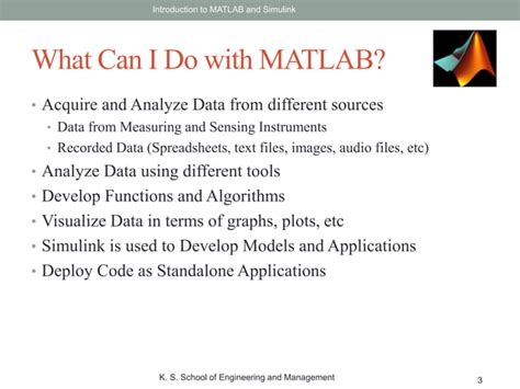 Introduction To MATLAB PPTX Introduction To MATLAB PPTX
