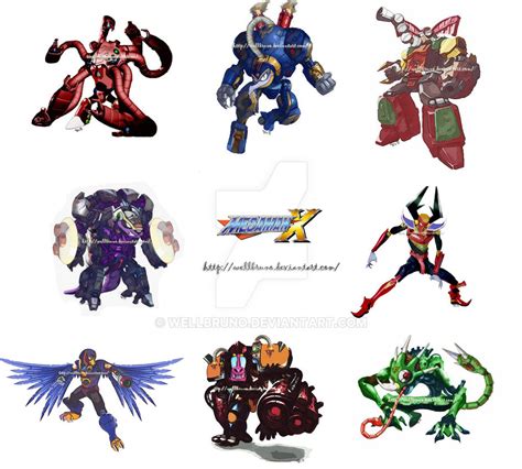 Megaman X Mavericks By Wellbruno On Deviantart