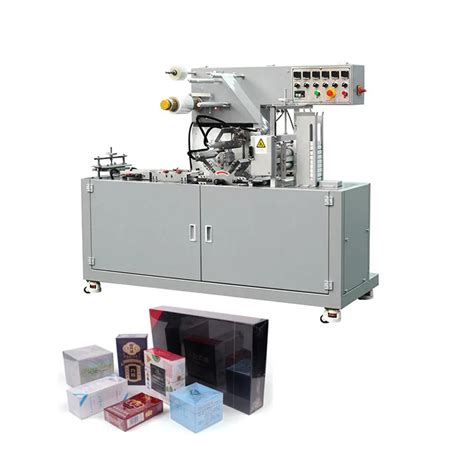 3d wrapper machine perfume box cosmetic condom over wrapping machine