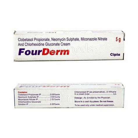 Four Derm Cream At Rs 43piece क्लोबेटासोल प्रोपियोनेट क्रीम In