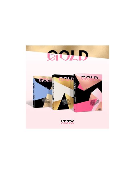 STANDARD ITZY Album GOLD RANDOM VER CD Kpoptown Com