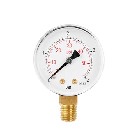 Premium Photo Manometer For Measuring Pressure Isolated On White