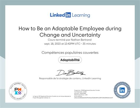 Nathan Bertrand On Linkedin Certificate Of Completion