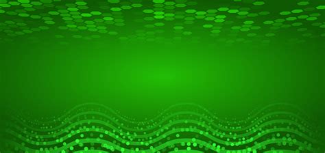 하이테크 컴퓨터 디지털 기술 개념 다양한 기술 요소가 있는 넓은 녹색 배경 추상 원형 기술 통신 프레젠테이션을 위한 벡터