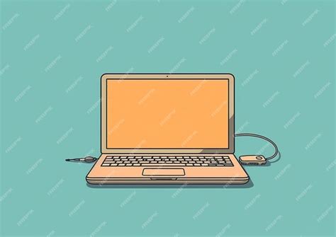 Premium Ai Image There Is A Laptop Computer With A Mouse On The