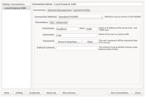 Ubuntu How Do I Set Up Mysql Workbench To Be Used With Laravel Stack Overflow