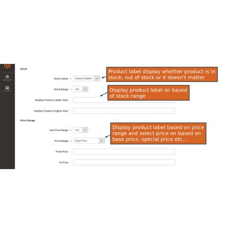 Magento Product Labels Add Sale Discount Labels Stickers Template Ribbon