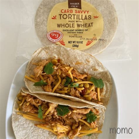 Trader Joes Carb Savvy Tortillas Made With Whole Wheat トレーダージョーズ 糖質制限