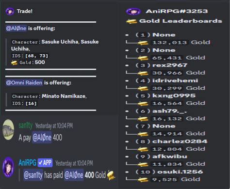 Add Anirpg Discord Bot The 1 Discord Bot And Discord App List