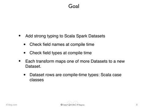 type checking scala spark datasets dataset transforms ppt