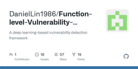 GitHub DanielLin1986 Function Level Vulnerability Detection A Deep Learning Based