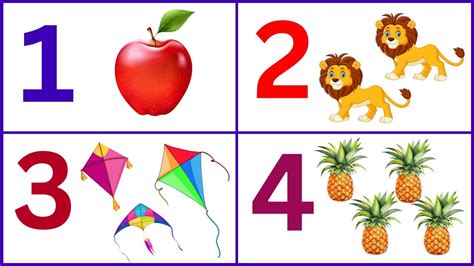 1 to 10 number counting in english learn 1 to 10 numbers 1 2 3