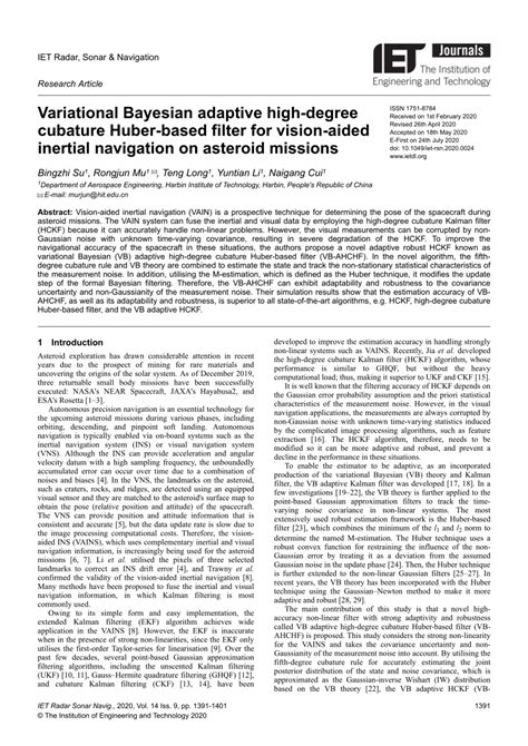 Variational Bayesian Adaptive High Degree Cubature Huber Based Filter