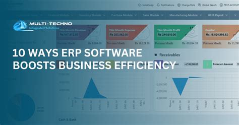 10 Ways Erp Software Boosts Business Efficiency