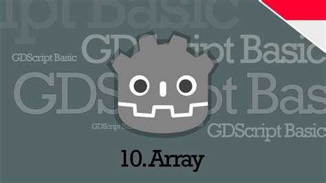 GDSCript 10 Array Programming Dasar Bagi Game Programmer YouTube