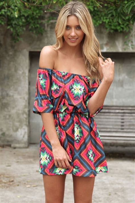 The Hottest Summer Trend Off The Shoulder Dresses Fashionsy Com