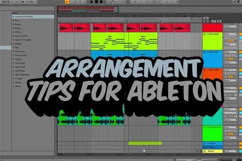 Arrangement Tips For Ableton Live Beat Production