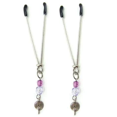 Sex Kitten Clamps Purple Swirls Ecstasy Surge