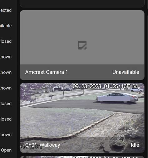 Amcrest Camera Integration R Homeassistant