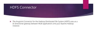 Hdfs Connector PPT