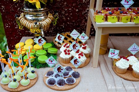 Выпускной в детском саду стол для детей 86 фото