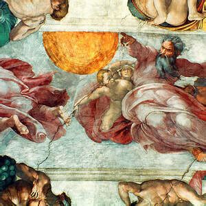 Sistine Chapel Ceiling Cumaean Sibyl 1510 Fresco Post Restoration