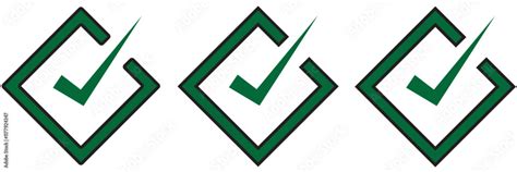 Check Mark Icon Button Set Check Box Icon With Right Or Correct