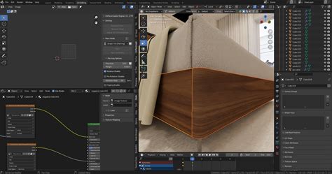 How To Make A Continuous Texture Between Meshes Materials And Textures Blender Artists