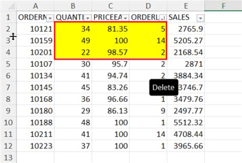 6 Ways To Delete Highlighted Cells In Microsoft Excel How To Excel
