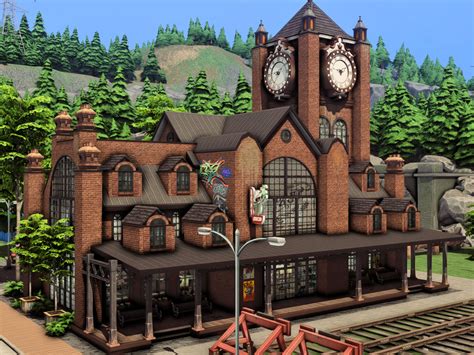 Plumbobkingdoms Train Station Coffee Shop Artofit