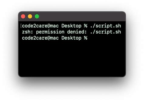 How To Fix Zsh Permissions Denied On Mac Proven Strategies
