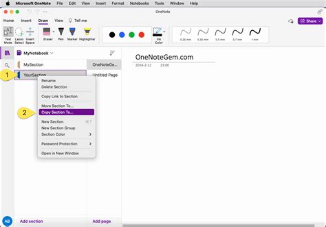 如何在mac 系统里把微软工作或学校账户里的 Onenote 笔记本迁移到个人账户里？ 数字笔记珍宝 Onenotegem