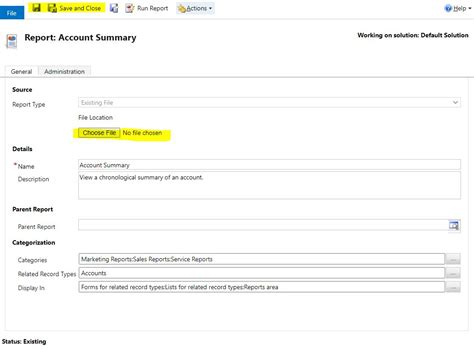 how to update an existing dynamics 365 custom report rdl shahryar sultan
