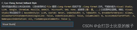 Vscode使用之clang Format代码格式化the Clang Format Command Is Not Available