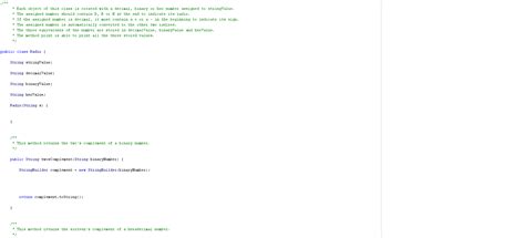 Solved In This Lab You Have To Design A Class Named Radix