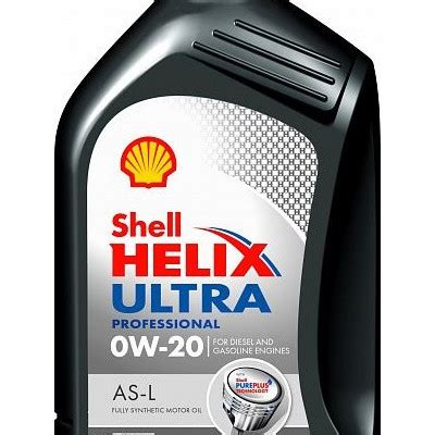 SHELL SHELL 0W20 HELIX ULTRA PROFESSIONAL AS-L/1 купить в Минске