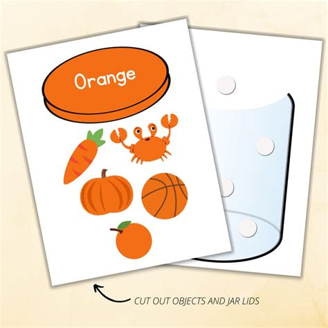 Color Matching Color Sorting Color Activity Learning Etsy