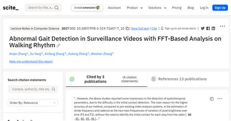 Abnormal Gait Detection In Surveillance Videos With Fft Based Analysis On Walking Rhythm