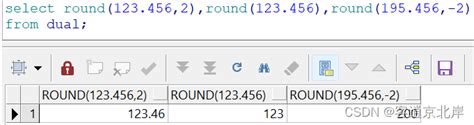Oracle中的单行函数 数值函数oracle Mod Csdn博客