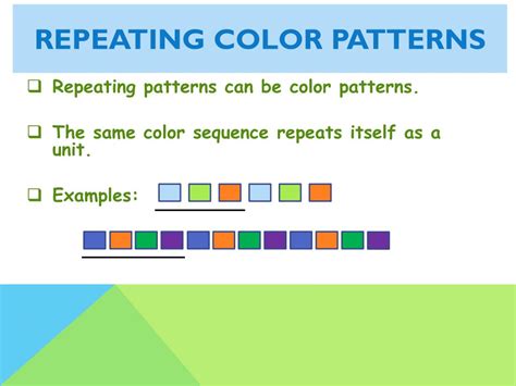 Ppt Repeating And Growing Patterns Powerpoint Presentation Free