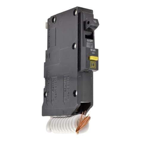 Interruptor Termomagnetico 1 Polo Con ProtecciÓn Falla A Tierra Enchufable 15 Amperes Square D