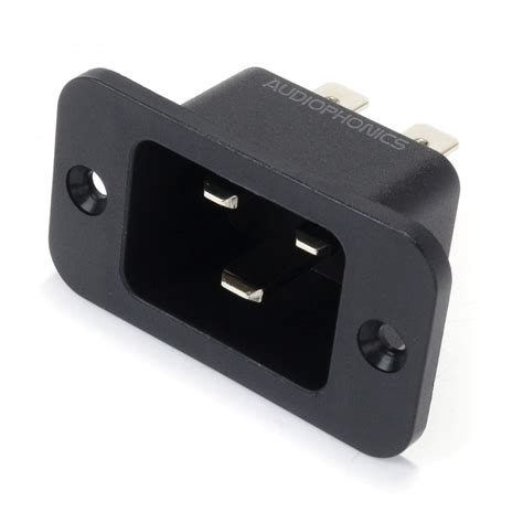 IEC C Inlet Poles Audiophonics