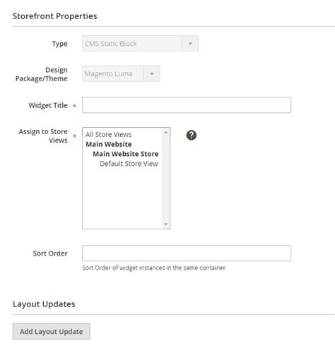 Insert A Widget Into Sidebar Mageplaza