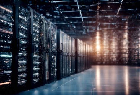 Innovations Server State Digital Neural Network Data Racks Powering Ai Art Symphony Orchestra