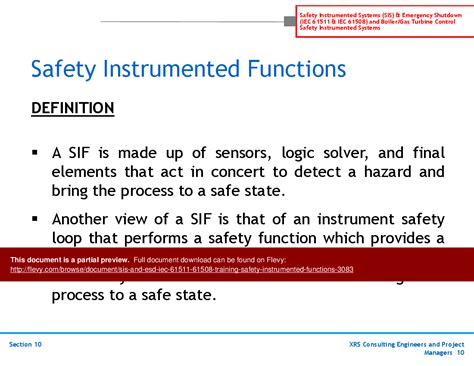 Sis And Esd Iec 61511 61508 Training Safety Instrumented Functions