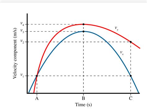 Solved The Graph Shows The X And Y Components Of The Chegg