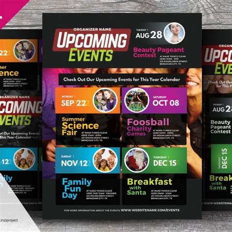 Upcoming Events Flyer Templates Event Flyer Templates Event Flyers