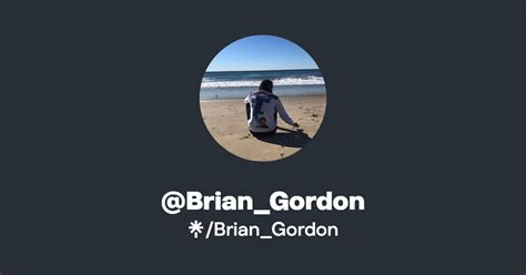 Brian Gordon Instagram Linktree
