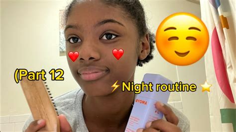 Night Routine🩷⭐️💥 Part 12 ⭐️ Youtube